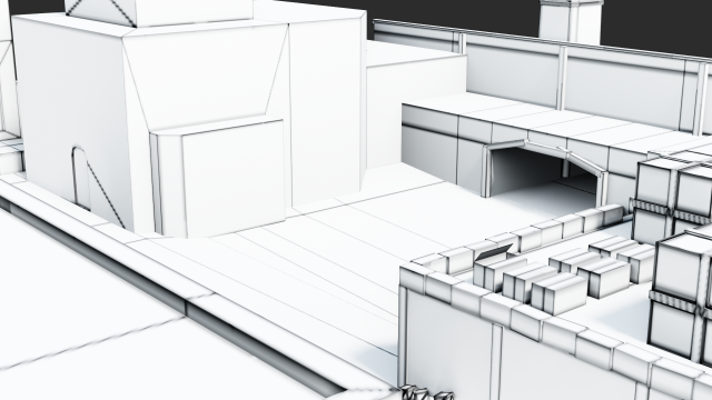 simple game environment 3D Model in Environment 3DExport