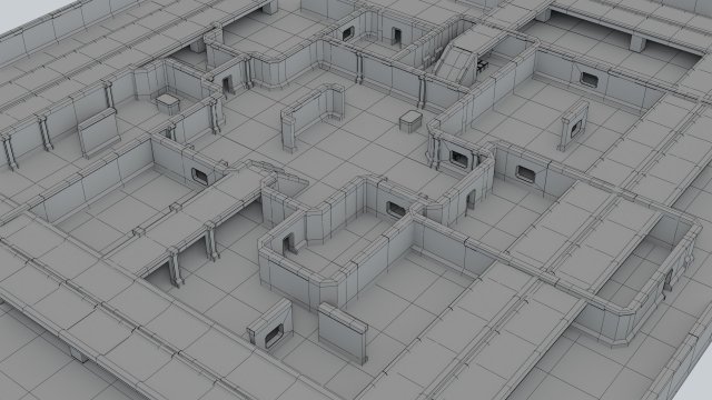 modular rpg game environment - low poly - pbr - gameready 3D Model in ...