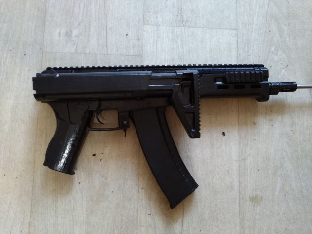 airsoft replica of a small-sized machine am-17 3D Print Model in Other ...