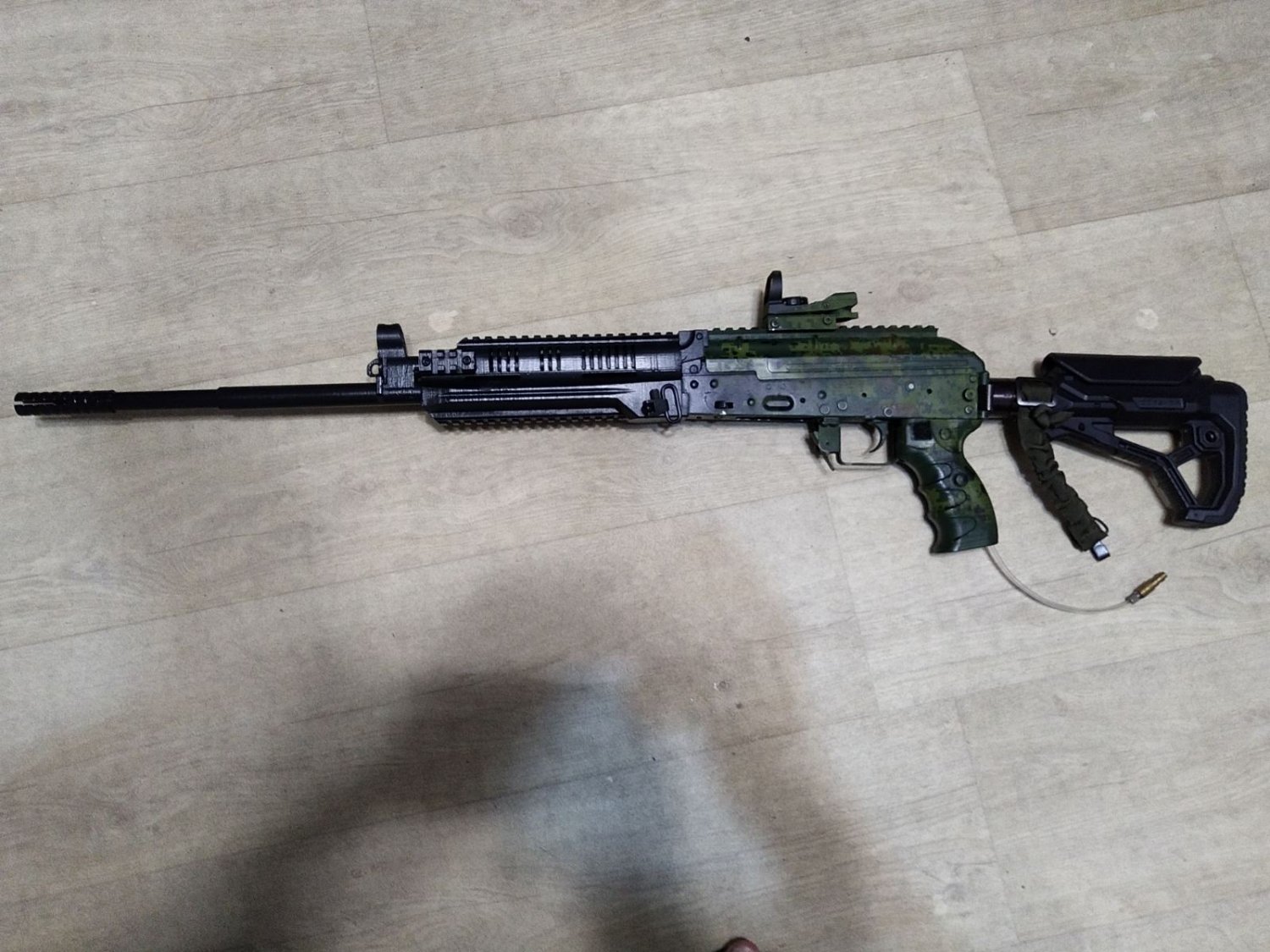 airsoft kit for the modernization of ak cyma 040 in rpk-16 long barrel ...