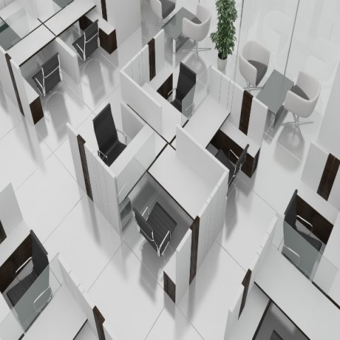 office interior design 3D Model in Office 3DExport