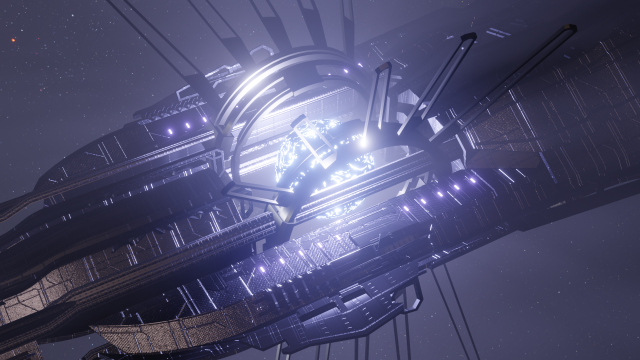 scifi alien ship 3D Model in Fantasy Spacecraft 3DExport