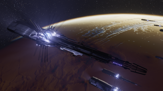 scifi alien ship 3D Model in Fantasy Spacecraft 3DExport