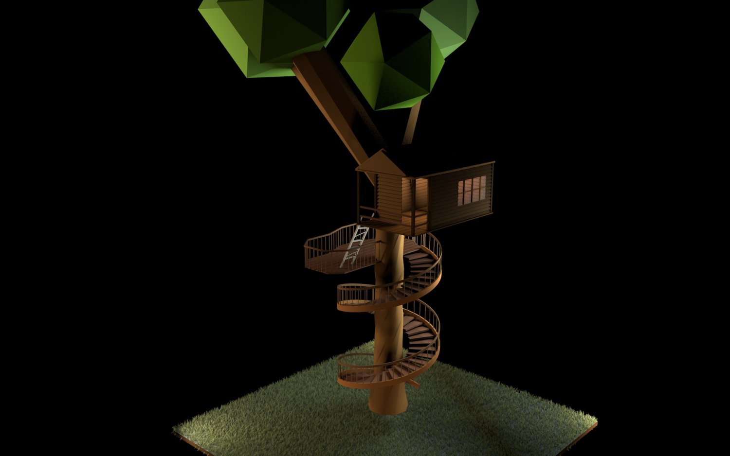 fantasy tree house 3D Models in Other 3DExport