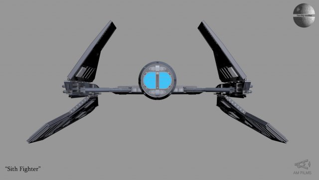 sith fighter 3D Model in Fantasy Spacecraft 3DExport
