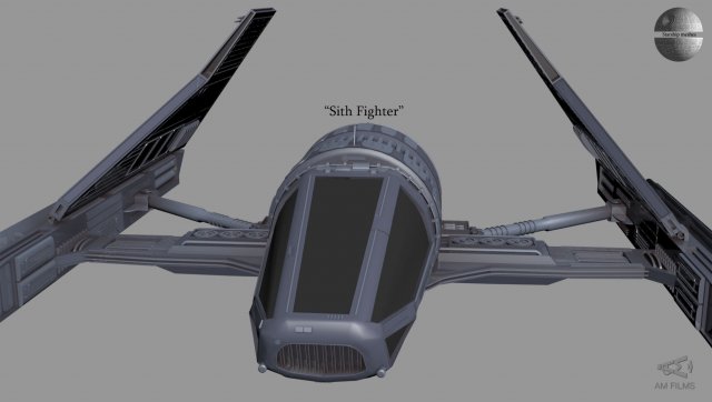 sith fighter 3D Model in Fantasy Spacecraft 3DExport