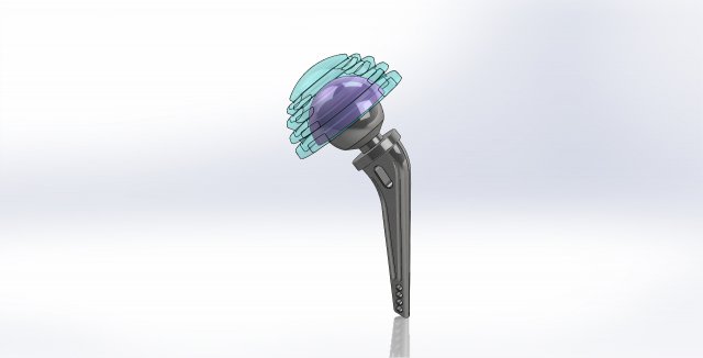 prosthetic hip joint 3d print model 3D Print Model in Biology 3DExport