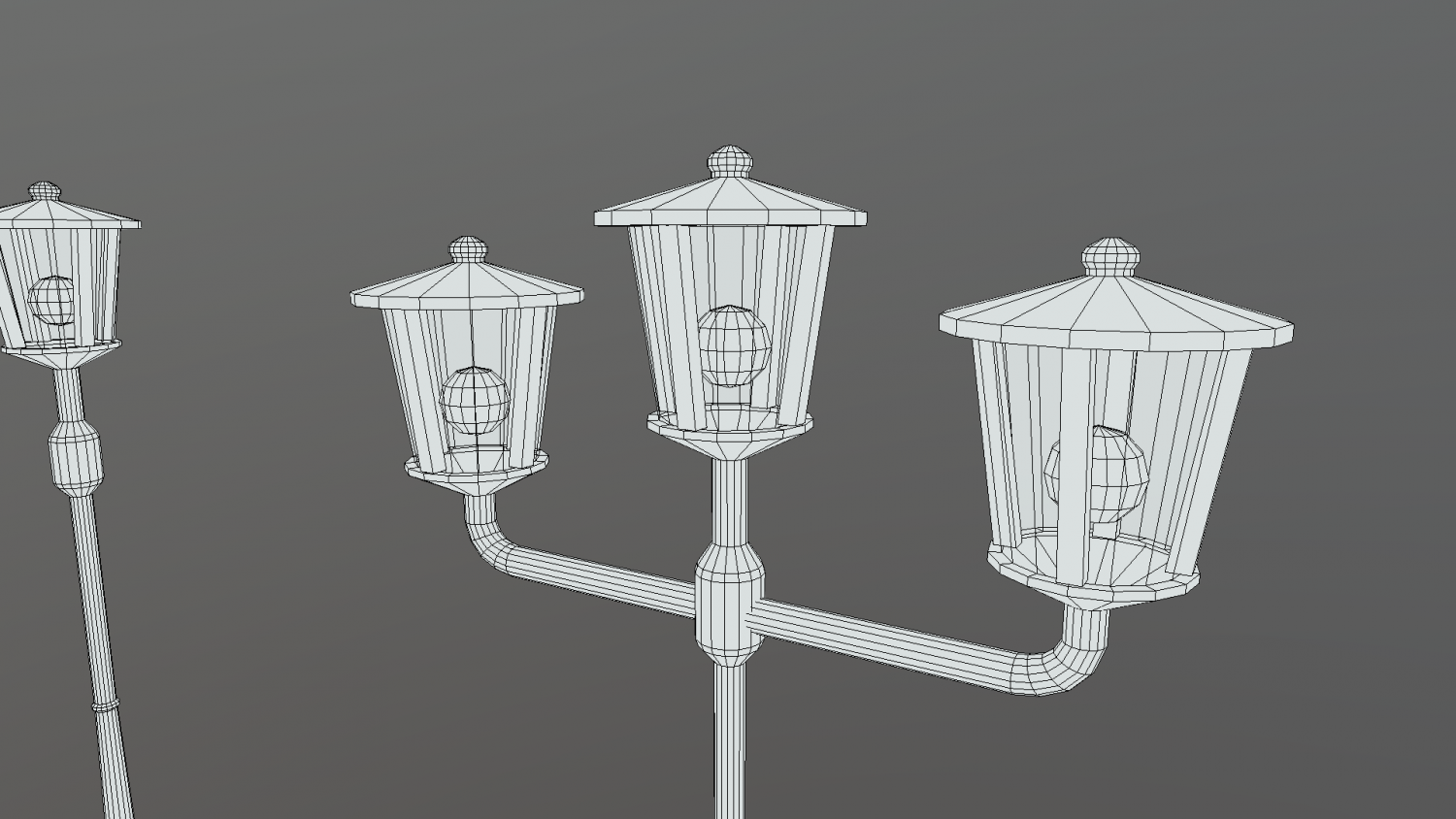Light poles 3D Model in Miscellaneous 3DExport