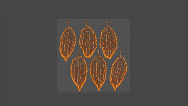 Fall Autumn Leaf Pack 3D Model in Grass and Ground Cover 3DExport
