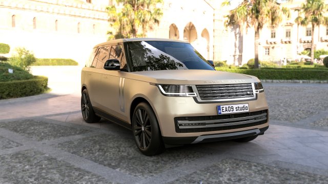 2023 Land Rover Range Rover 3D Model in SUV 3DExport