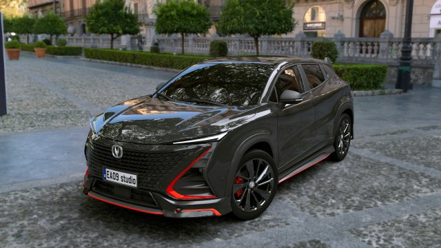 Changan UNI-T-S 3D Model in SUV 3DExport