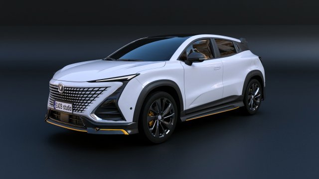 Changan UNI-T-S 3D Model in SUV 3DExport