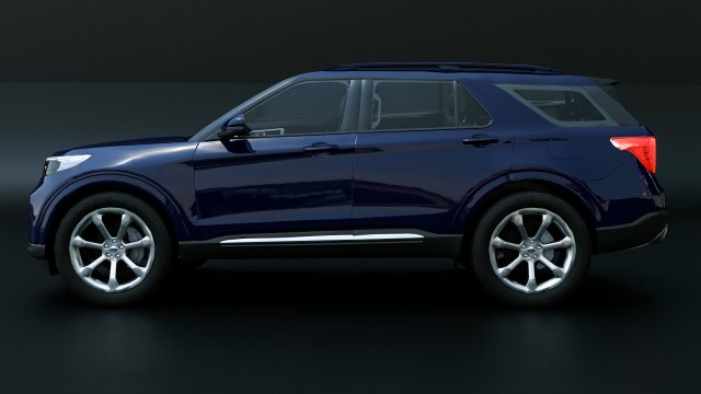 Ford-Explorer 3D Model in SUV 3DExport