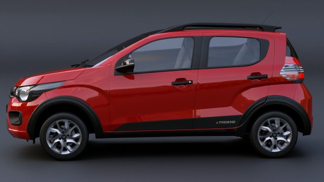 Fiat Mobi Trekking 2023 3D Model in SUV 3DExport