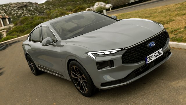 2024 Ford-Taurus 3D Model in Concept 3DExport