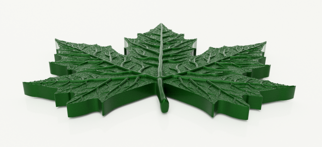 maple leaf 3D Model in Small Plants 3DExport