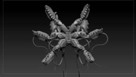 KRAKEN 3D Model in Sculpture 3DExport