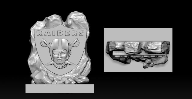 NFL - LAS VEGAS RAIDERS FOOTBALL STATUE DECOR - 3D PRINT 3D Print Model ...