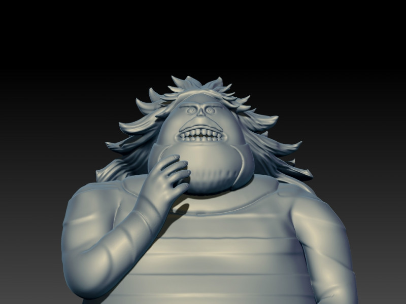 SANJUAN WOLF - BLACKBEARD PIRATES - ONE PIECE - 3d print 3D Print Model ...