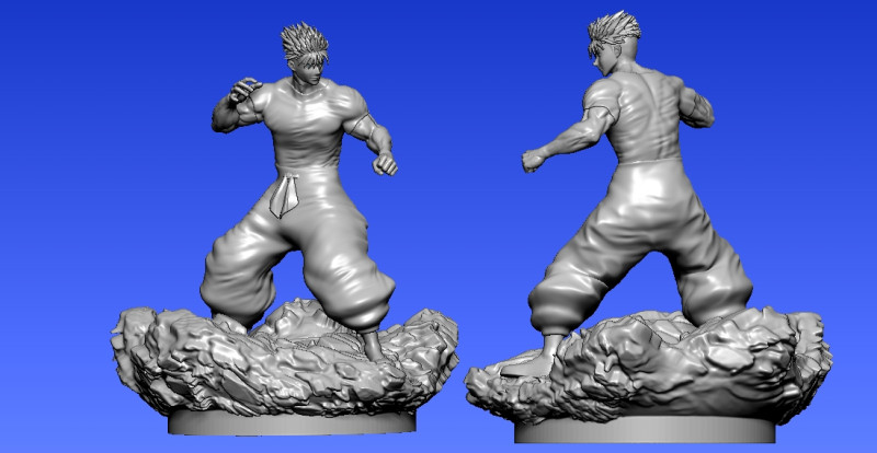GOJO SATORU - JUJUTSU KAISEN - 3D PRINT 3D Print Model in Sculpture ...