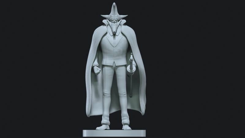 Figarland Garling - Five elder - ONE PIECE - 3D PRINT Model Cetak 3D in ...