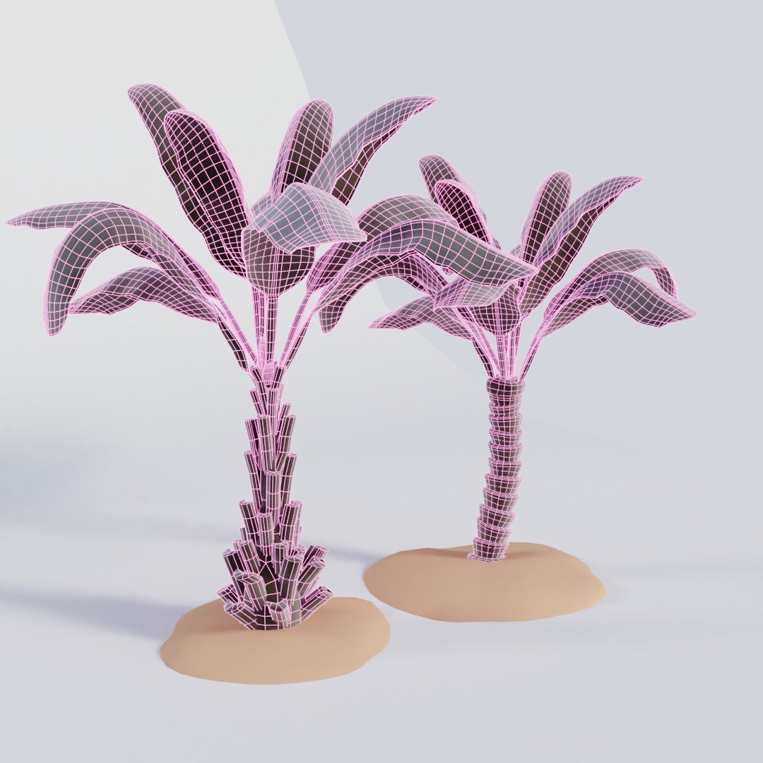 palm trees 3D Models in Tree 3DExport