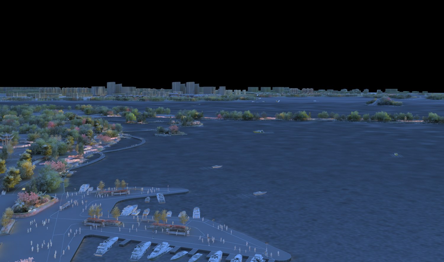 lake 3D Models in Environment 3DExport