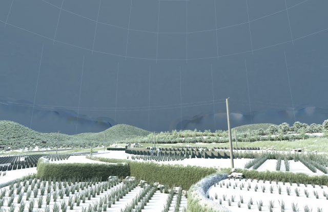 farmland 3D Model in Environment 3DExport