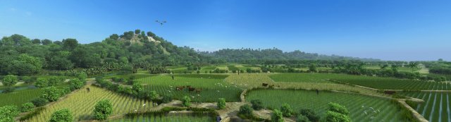 farmland 3D Model in Environment 3DExport