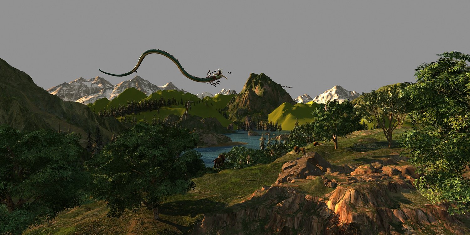 primitive tribe 3D Models in Environment 3DExport