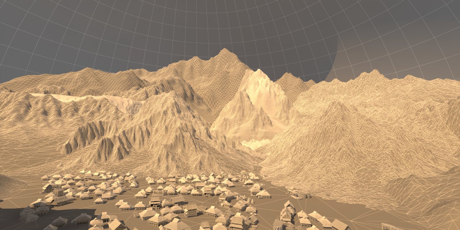 primitive tribe 3D Models in Environment 3DExport