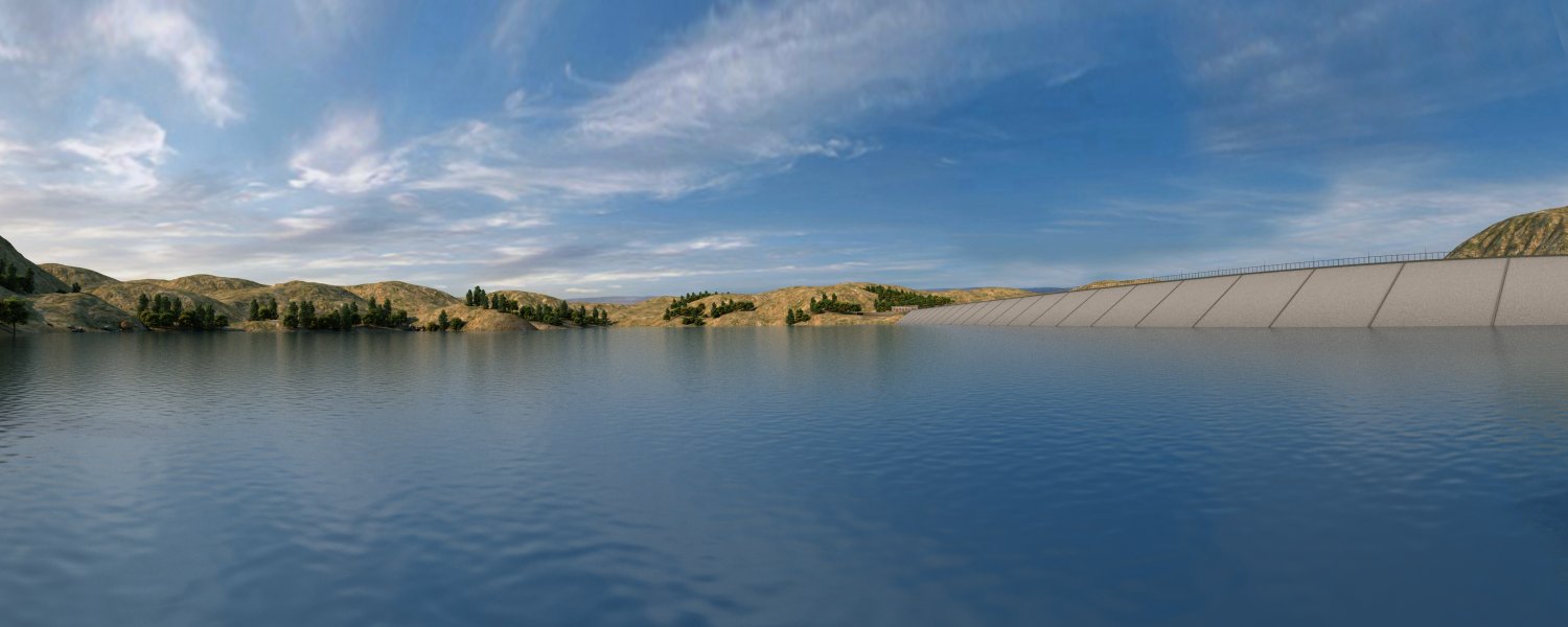 reservoir 3D Models in Environment 3DExport