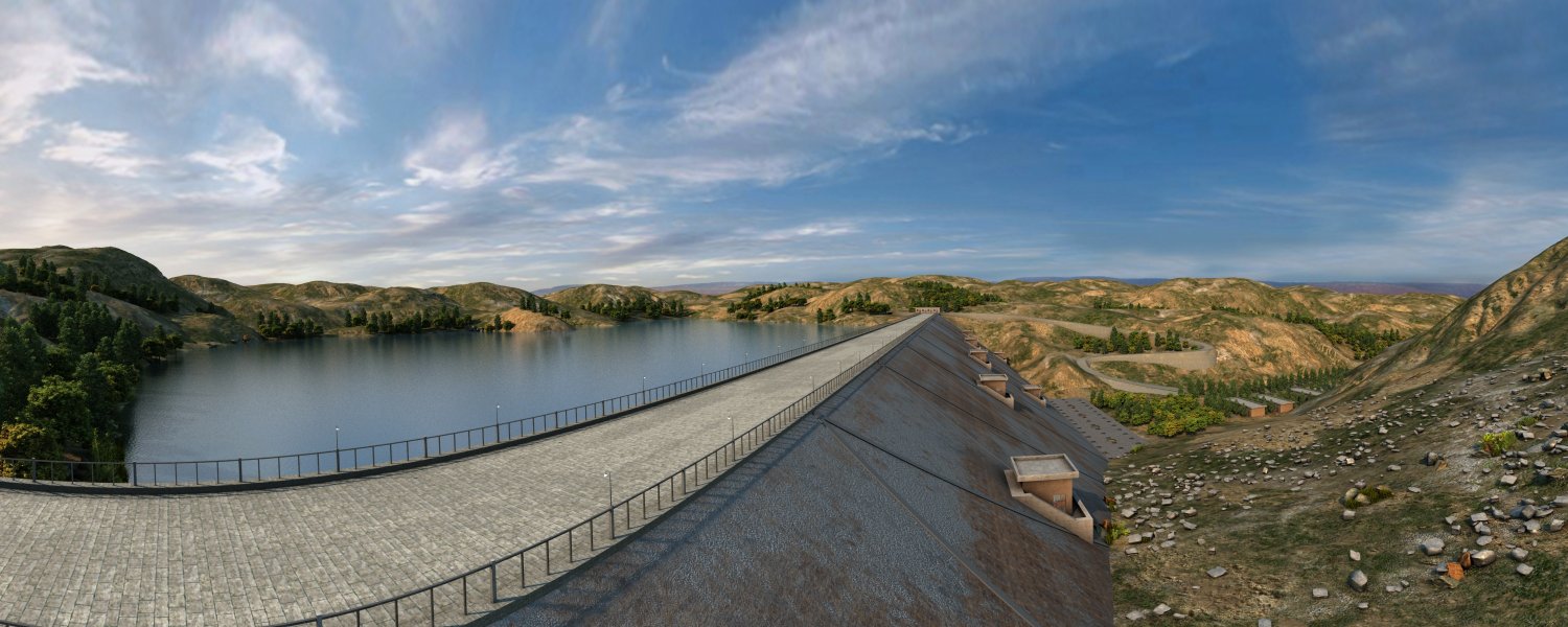 reservoir 3D Models in Environment 3DExport