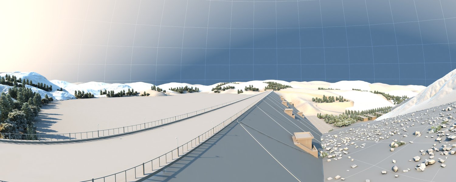 reservoir 3D Models in Environment 3DExport