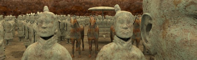 terracotta army 3D Model in Landmarks 3DExport