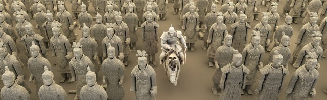 terracotta army 3D Model in Landmarks 3DExport