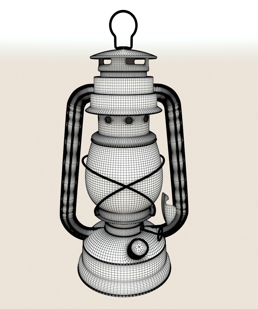 Lantern 3D Model in Miscellaneous 3DExport