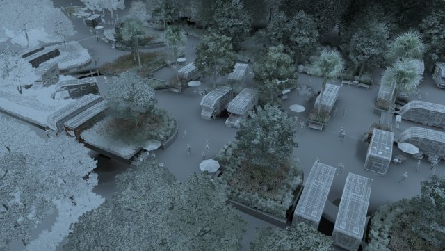 community 3D Model in Buildings 3DExport