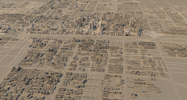 beijing 3D Model in Buildings 3DExport