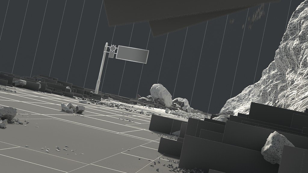 earthquake 3D Models in Environment 3DExport