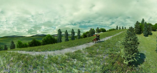 mountain road 3D Model in Environment 3DExport