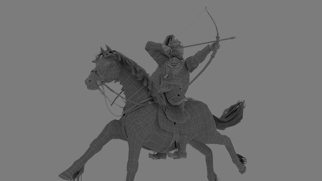 ancient general 3D Model in Man 3DExport