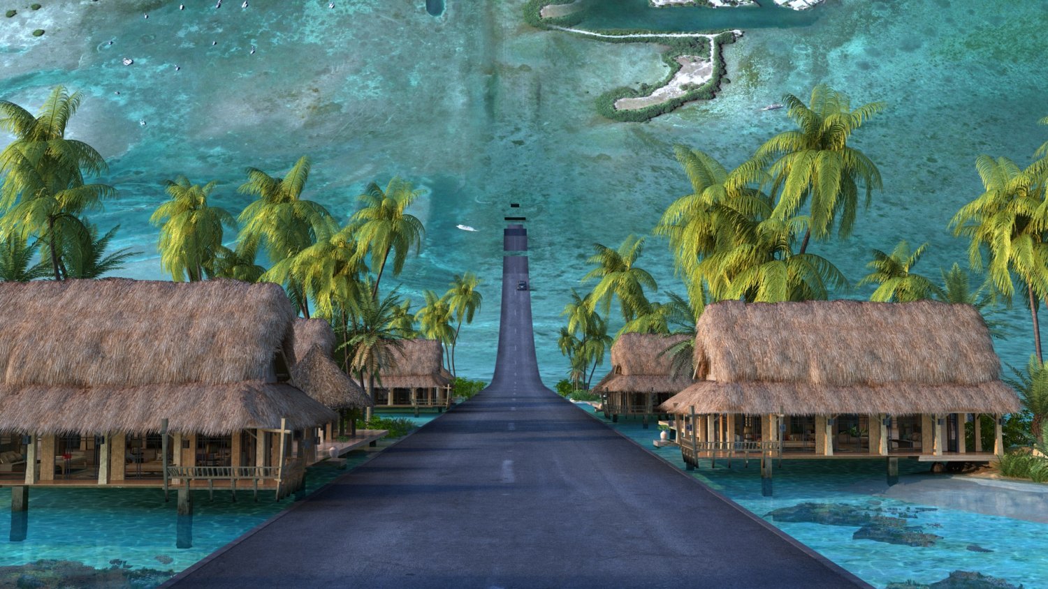 fiji 3D Models in Buildings 3DExport