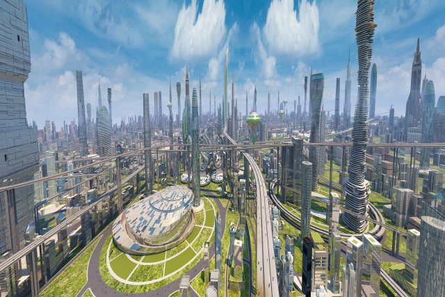 future building 3D Model in Buildings 3DExport