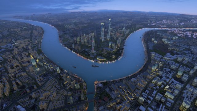 shanghai 3D Model in Buildings 3DExport