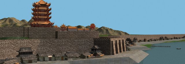 ancient architecture 3D Model in Buildings 3DExport