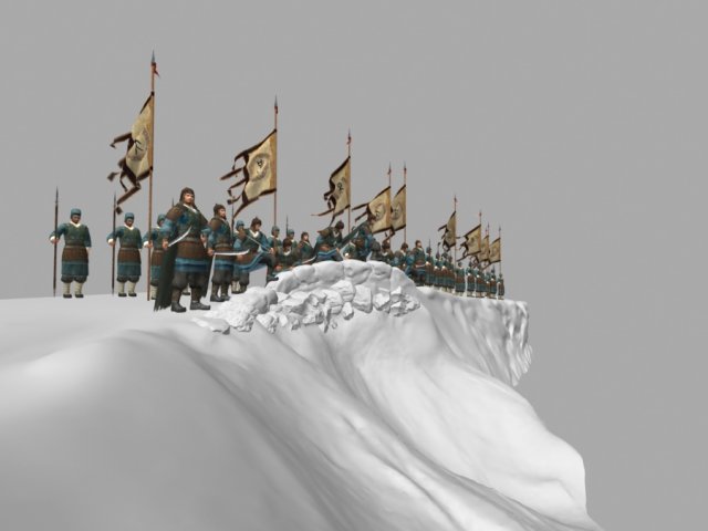 ancient soldiers 3D Model in Other 3DExport