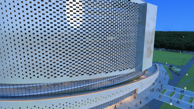 super building 3D Model in Buildings 3DExport