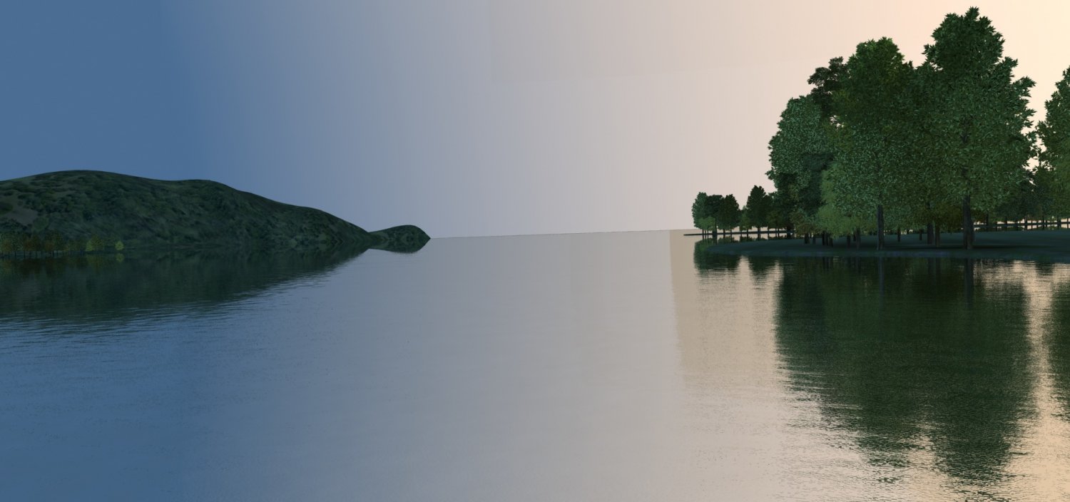 lake view 3D Models in Environment 3DExport