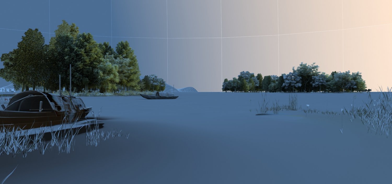 lake view 3D Models in Environment 3DExport